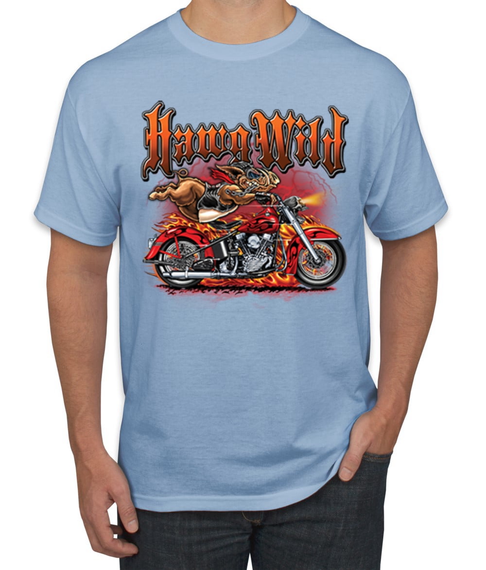 Wild Bobby, Wild Hawg Bike Motorcycle Flaming Cars and Trucks Men's ...