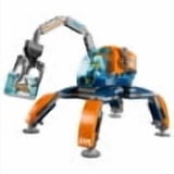 LEGO City 60192 Arctic Ice Crawler with Posable Legs and Excavator Claw ...