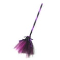 Loyerfyivos Halloween Witch Broom, Kids Cosplay Broom Prop Plastic ...