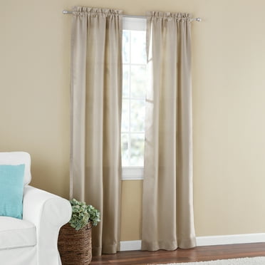 Better Homes & Gardens Colorblock Rod Pocket and Back Tab Blackout ...