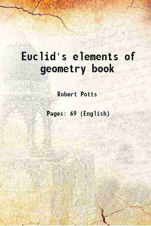 Euclid's elements of geometry book 1876 - Walmart.com