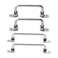 Compact Rustproof Folding Cabinet Pull Handle Space Saving Accessory ...