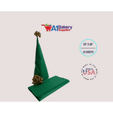 Emerald Green Tissue Paper Squares, Bulk 24 Sheets, Presents by Feronia ...