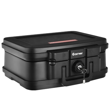 SentrySafe CHW20221 Fireproof Box and Waterproof Box with Key Lock 0.28 ...