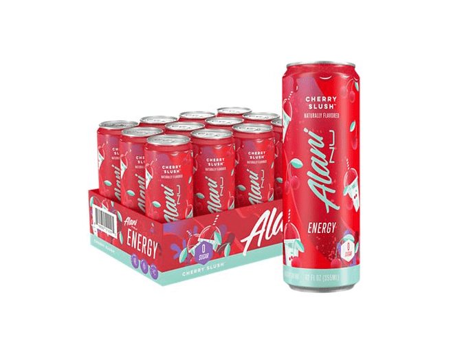Alani Nu Energy Drink - Cherry Slush - 12oz Cans (12 Pack) - Walmart.com