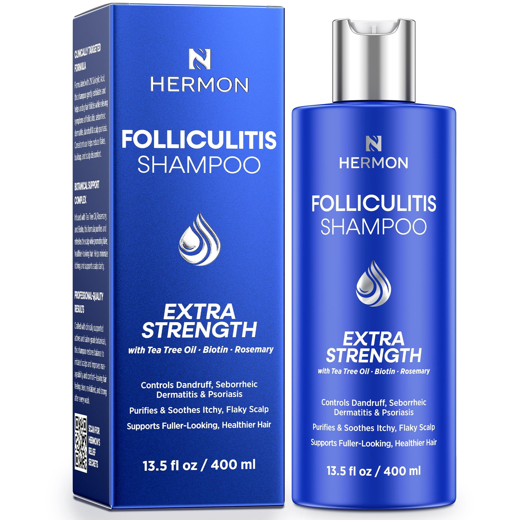 Click here for Shampoo Hermon Folliculitis Extra Strength 400ml prices