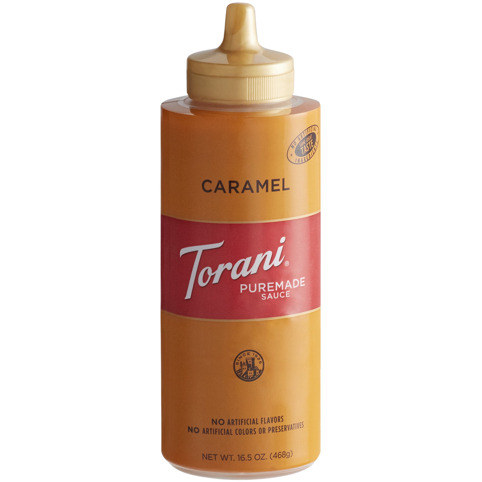 Click here for Torani 12 Fl. Oz. (16.5 Oz.) Puremade Caramel Flav... prices