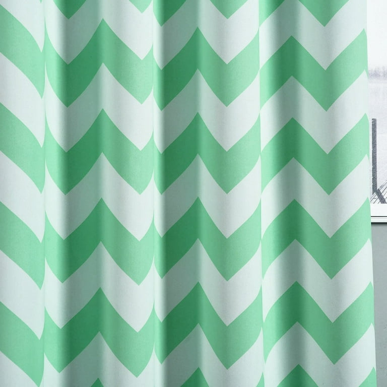 Mint Green Chevron