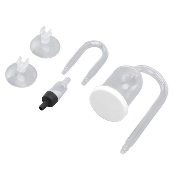 Aquarium Bubble Diffuser, Glass Fish Tank Air Refiner For Carbon ...