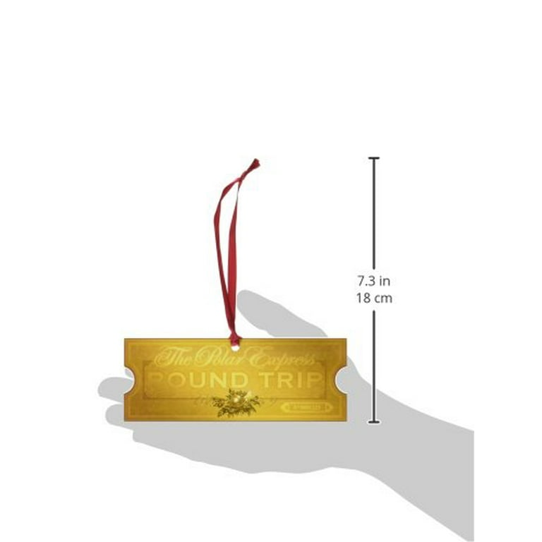 Goldenes Ticket Für Den Polarexpress Golden Ticket Polar Express