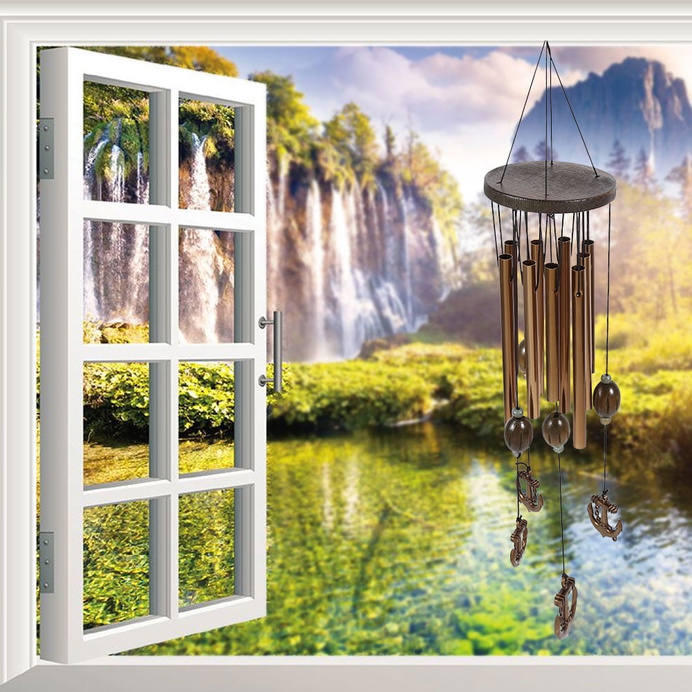 Fosa Vintage Style Tubes Windchime Bells Wind Chimes Door Window ...