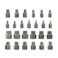 25x Screw Remover Tool Broken Bolt Extractor Stripped Bolts Remover for ...