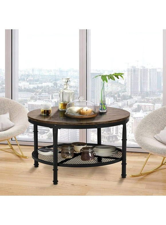 Round Coffee Table in Coffee Tables - Walmart.com