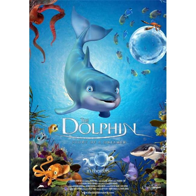 Posterazzi MOVGB74143 The Dolphin-Story of a Dreamer Movie Poster - 27 ...