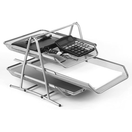 MITIME Desk Organizer Mesh Paper Tray 3 Tier, Office File Organizer ...