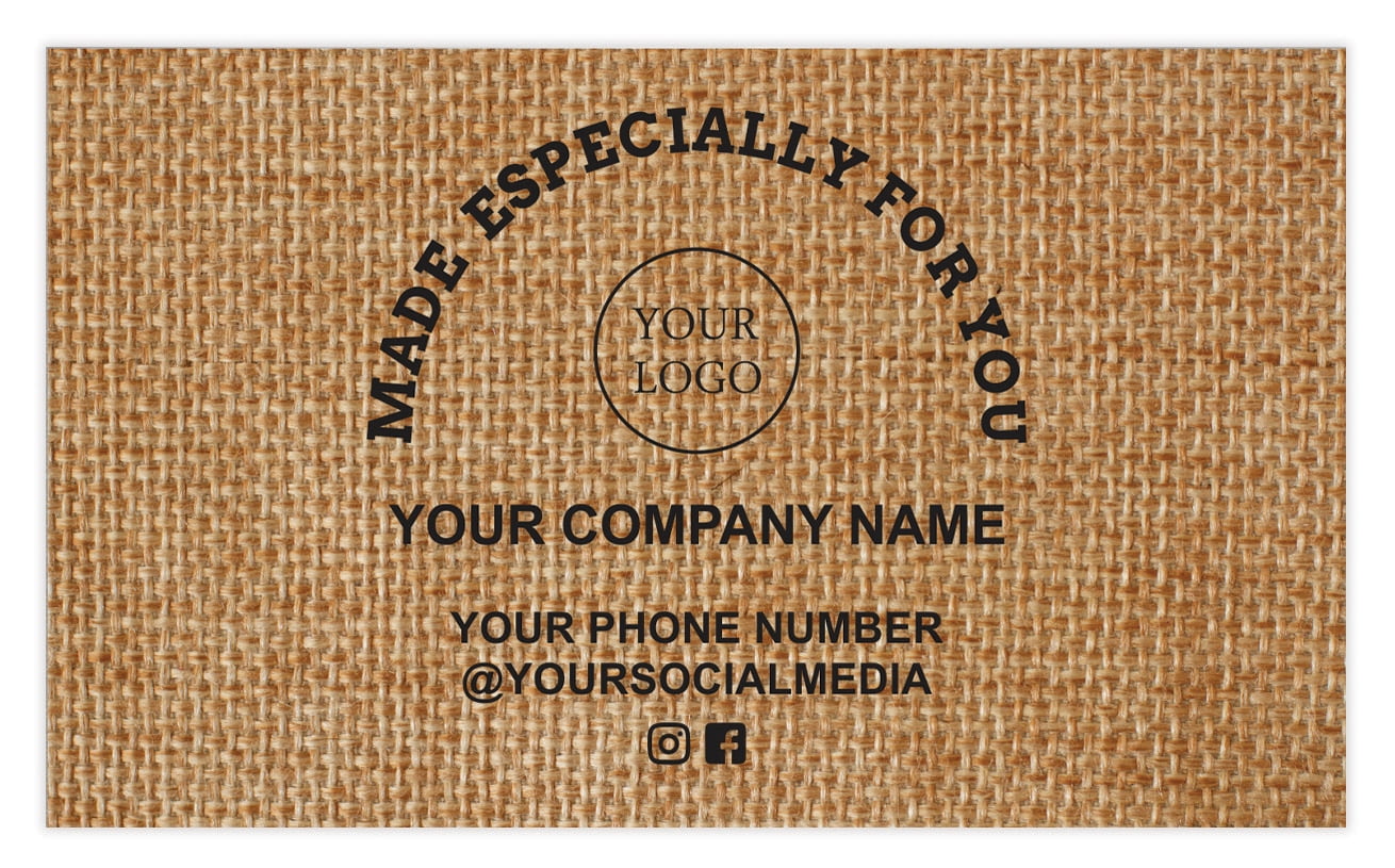 Printtoo Label for Small Business-100 RectangleCustom VinylPersonalized ...