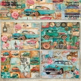 SunWMart Scrapbook Paper Pack A5 Size 16 Sheets Craft Paper Single ...