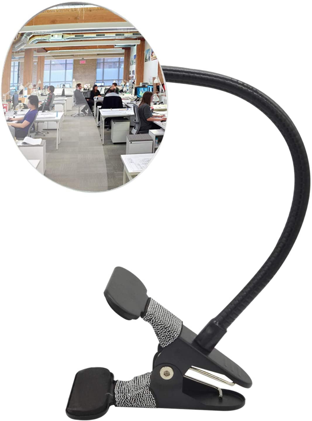 Clip On Security Mirror, Ampper Convex Cubicle Mirror for Personal ...