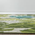 World Rug Gallery Contemporary Tropical Floral Indoor/Outdoor Area Rug ...