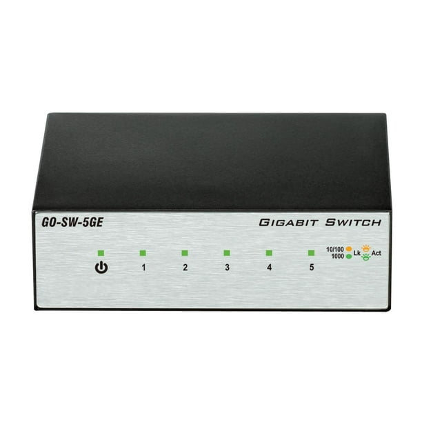 D-Link GO-SW-5GE 5-Port Unmanaged Gigabit Metal Desktop Switch ...