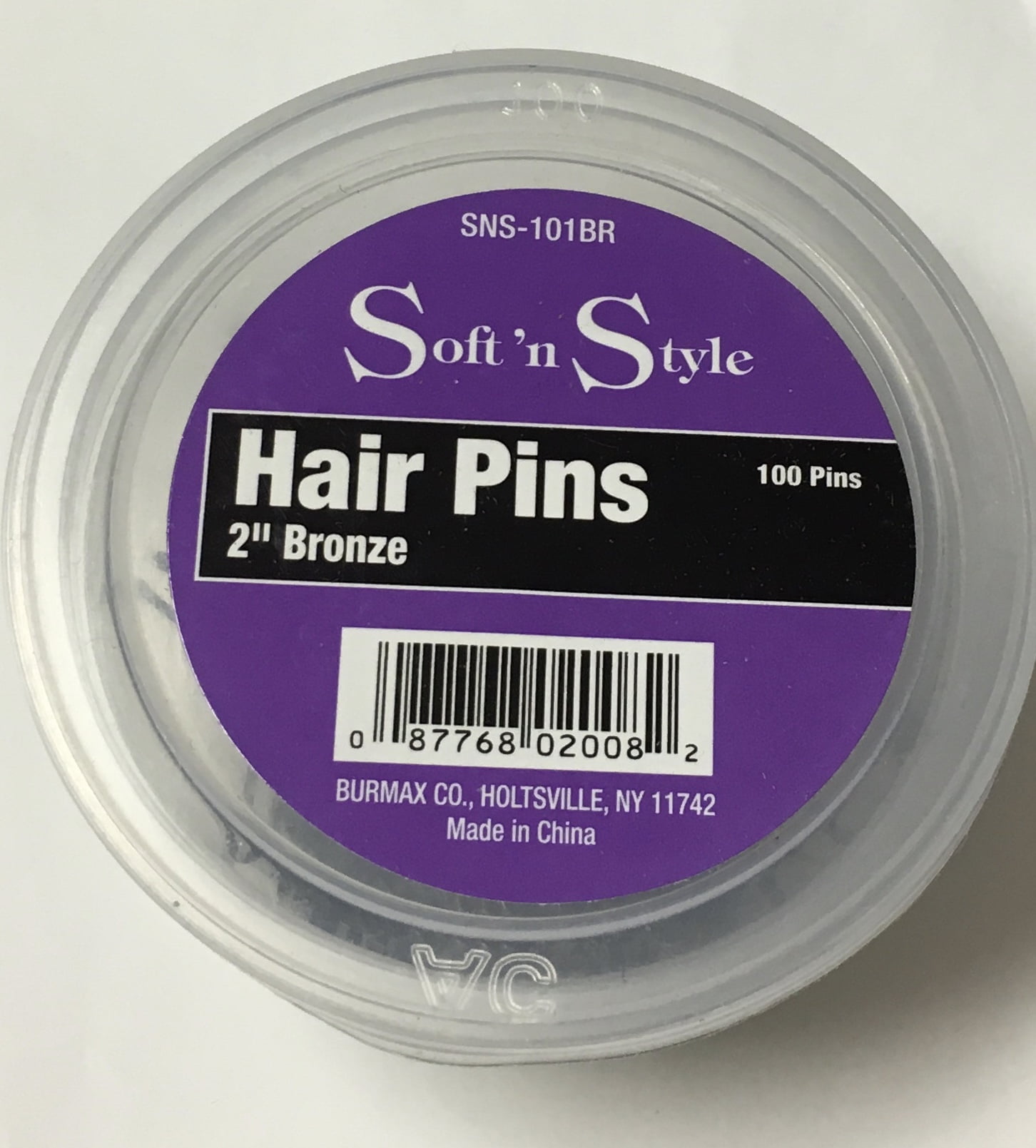 Soft N' Style Bronze Hair Pins 2" - 100pc - Walmart.com