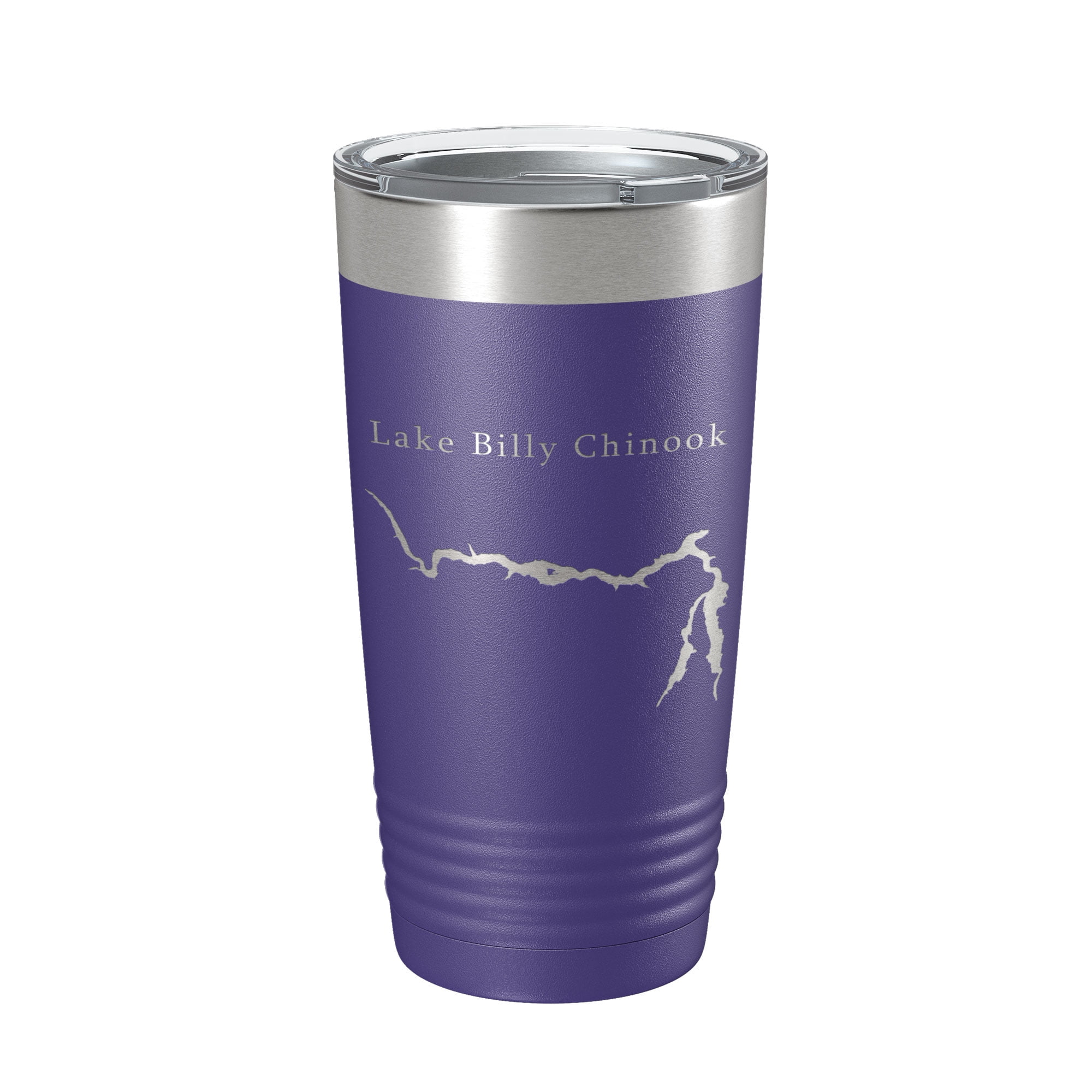 Lake Billy Chinook Map Tumbler Travel Mug Insulated Laser Engraved ...