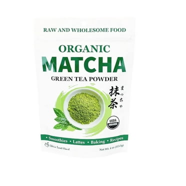Jade Leaf Organic Sugar-Free Matcha Latte Green Tea Powder Mix - Café ...