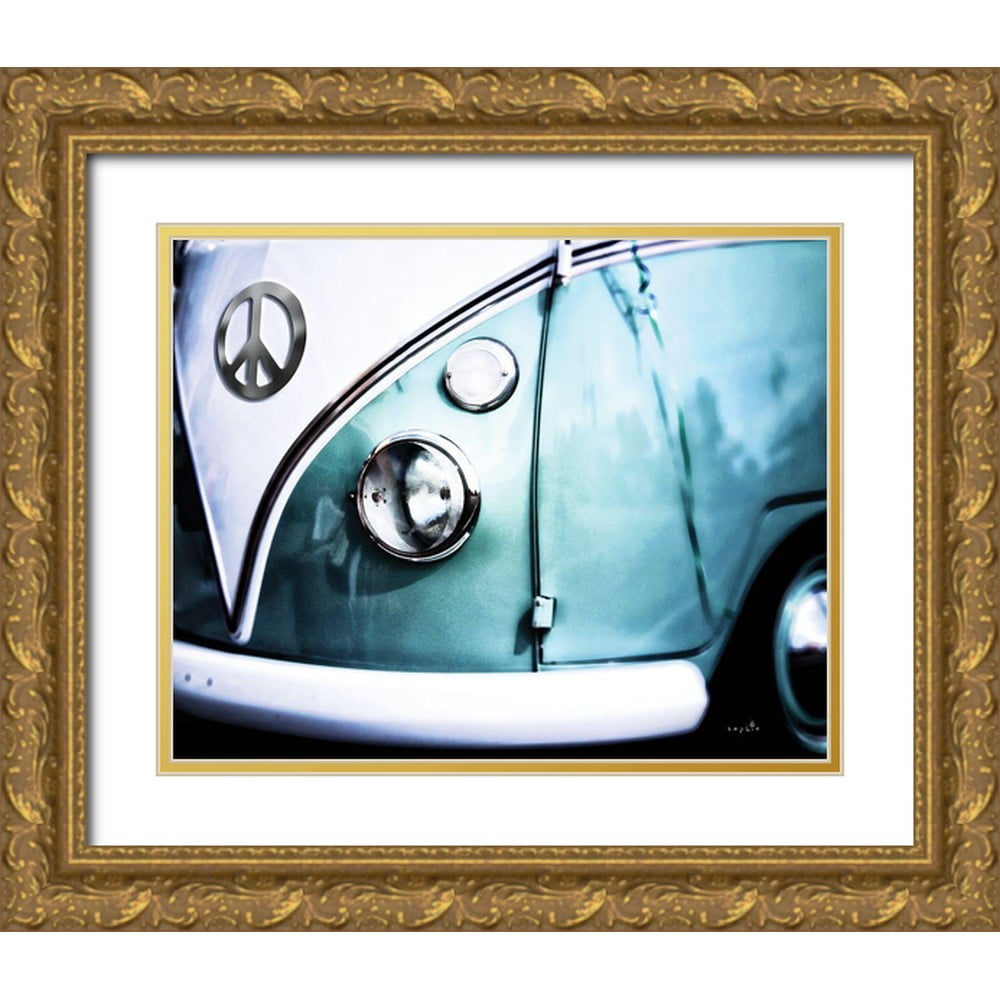 Sophie 6 32x26 Gold Ornate Wood Framed with Double Matting Museum Art ...