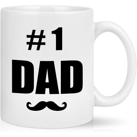 Gifts for Dad, Number 1 Dad Mug, #1 Dad Coffee Mug, Best Dad Mug ...