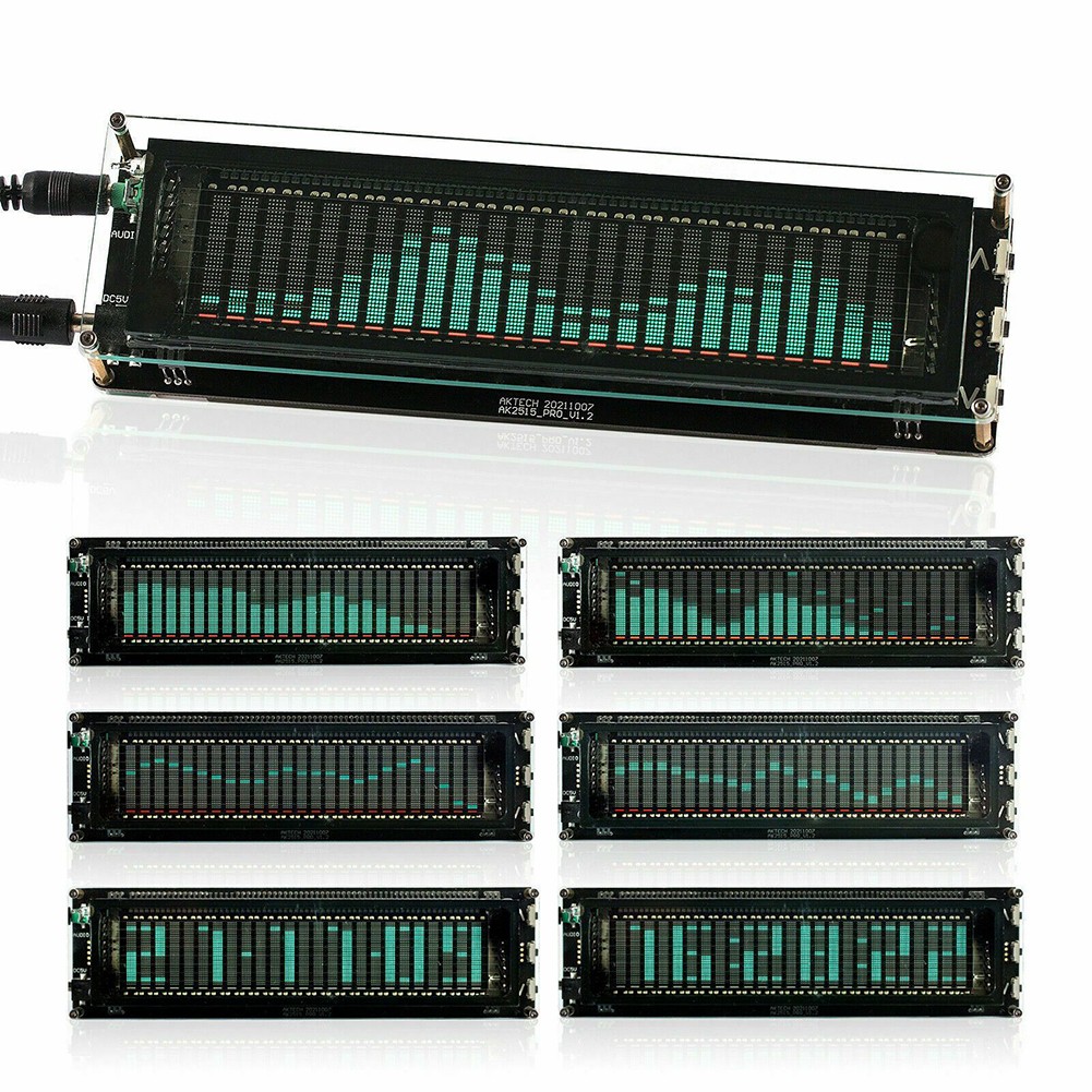 Buy Sufanic AK2515 Audio Spectrum Analyzer VFD Sound Level Meter VU ...