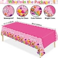 4 Pack Candy Land Tablecloths 86 x 51 Inch Lollipop Plastic Tablecloths ...