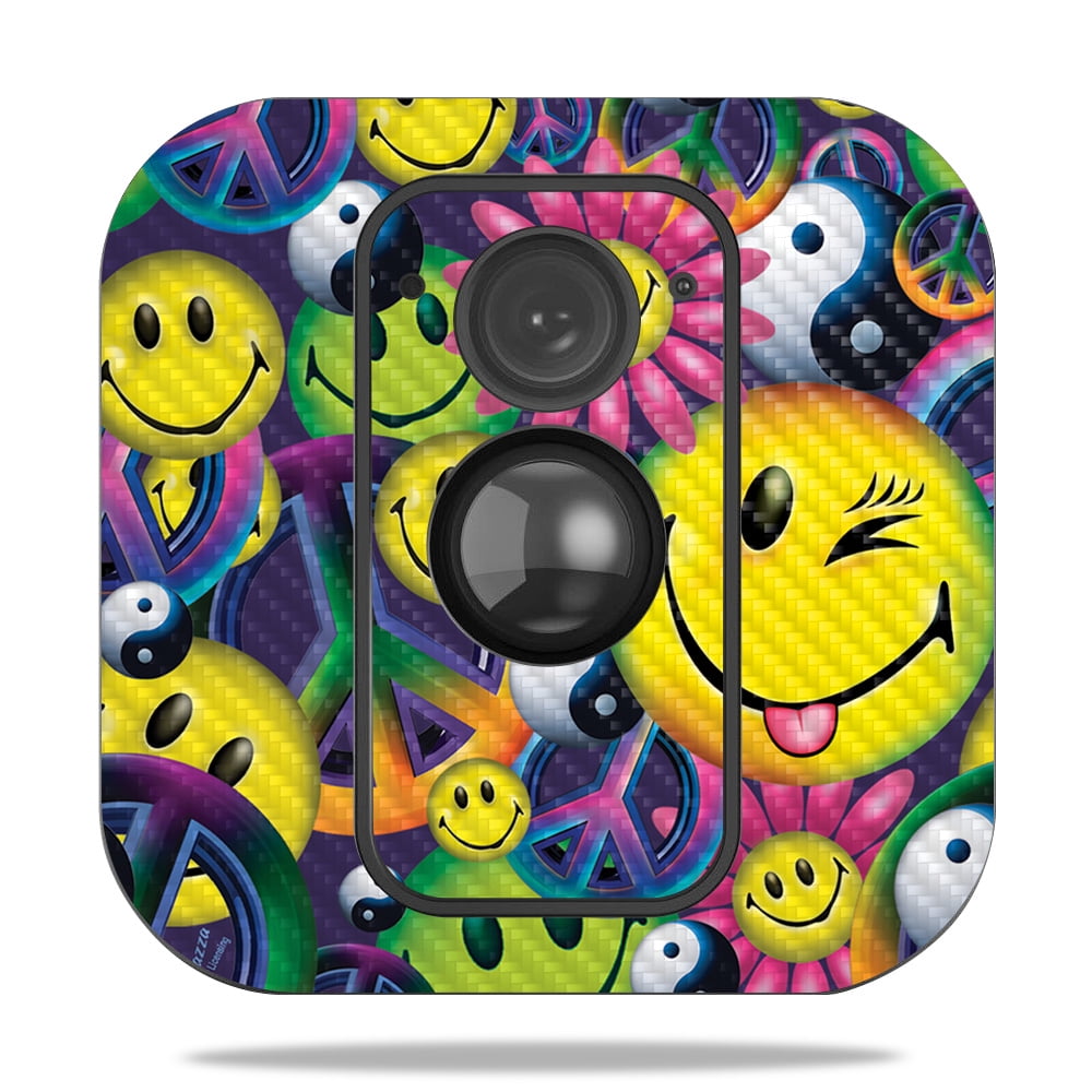 Carbon Fiber Skin Decal Wrap Compatible With Blink XT Outdoor Camera ...