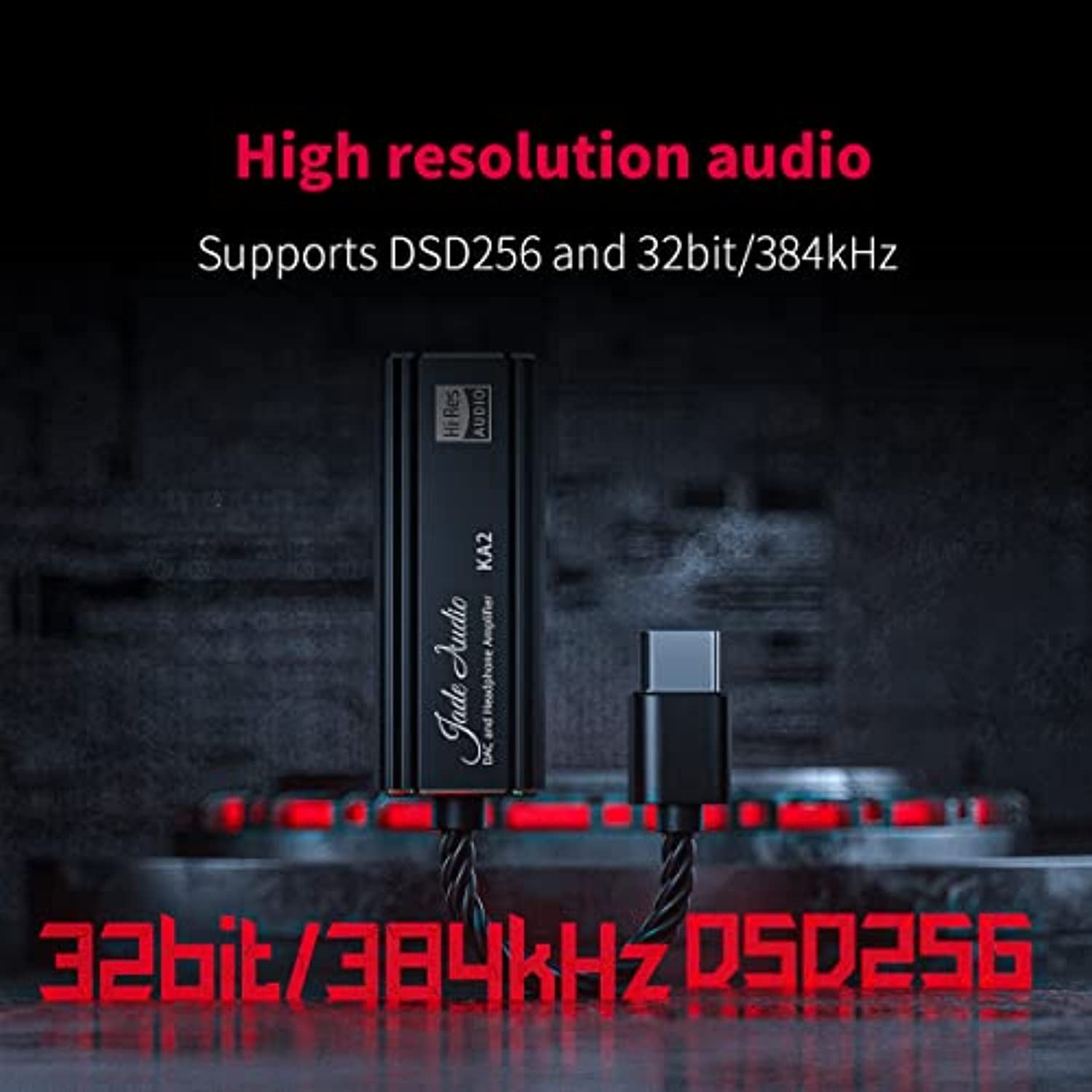 Buy FiiO JadeAudio KA2 Headphone Amps Tiny Amplifier USB DAC High ...