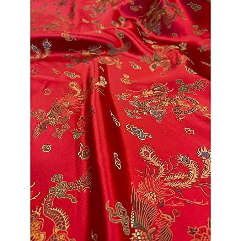 Red Chinese Fabric