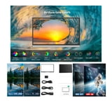 Portable Monitor for Computer, 15 inch IPS 100% sRGB 1080P USB C ...