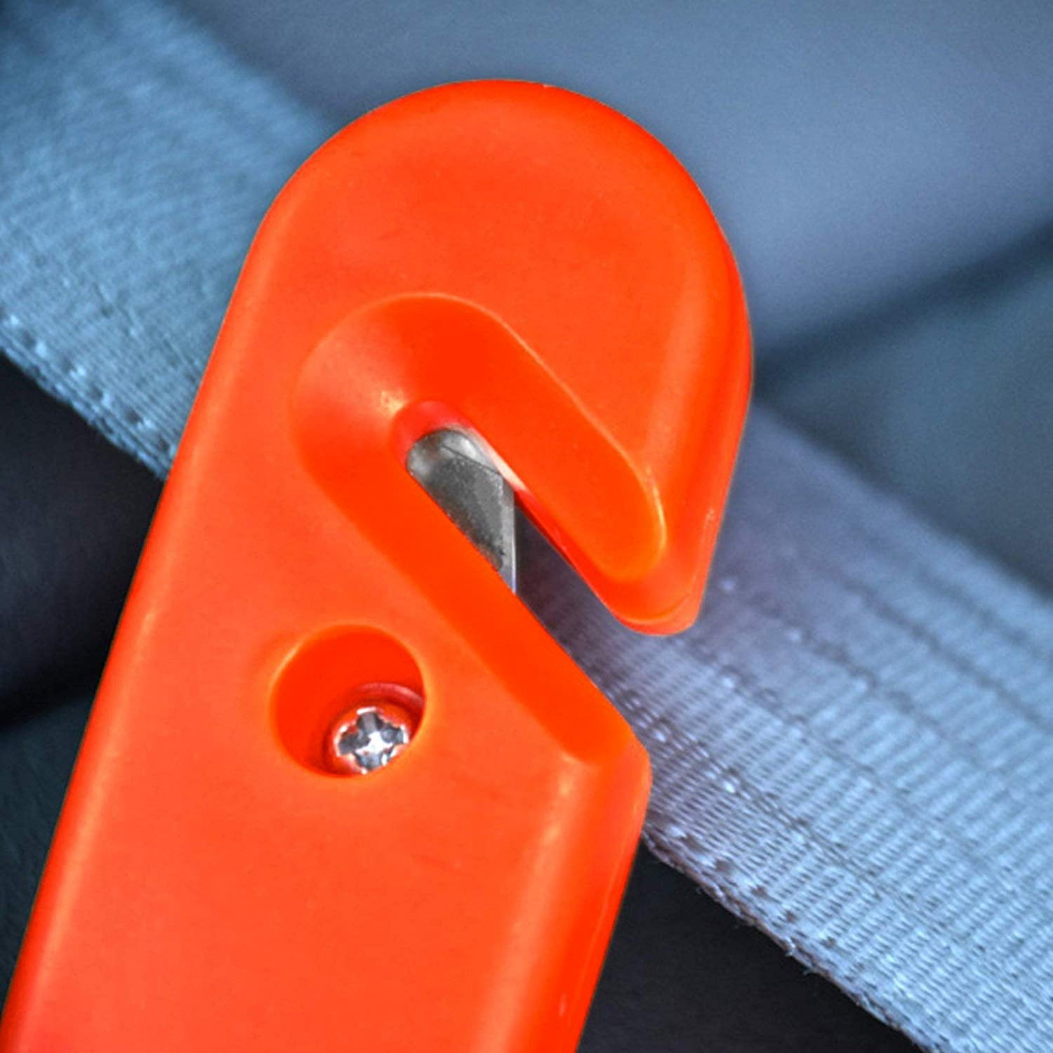 Buy Family Safe Bright Orange Seatbelt Cutter Window Breaker Emergency ...