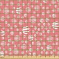 Ambesonne Polka Dot Fabric by the Yard Upholstery, Zebra Pattern ...