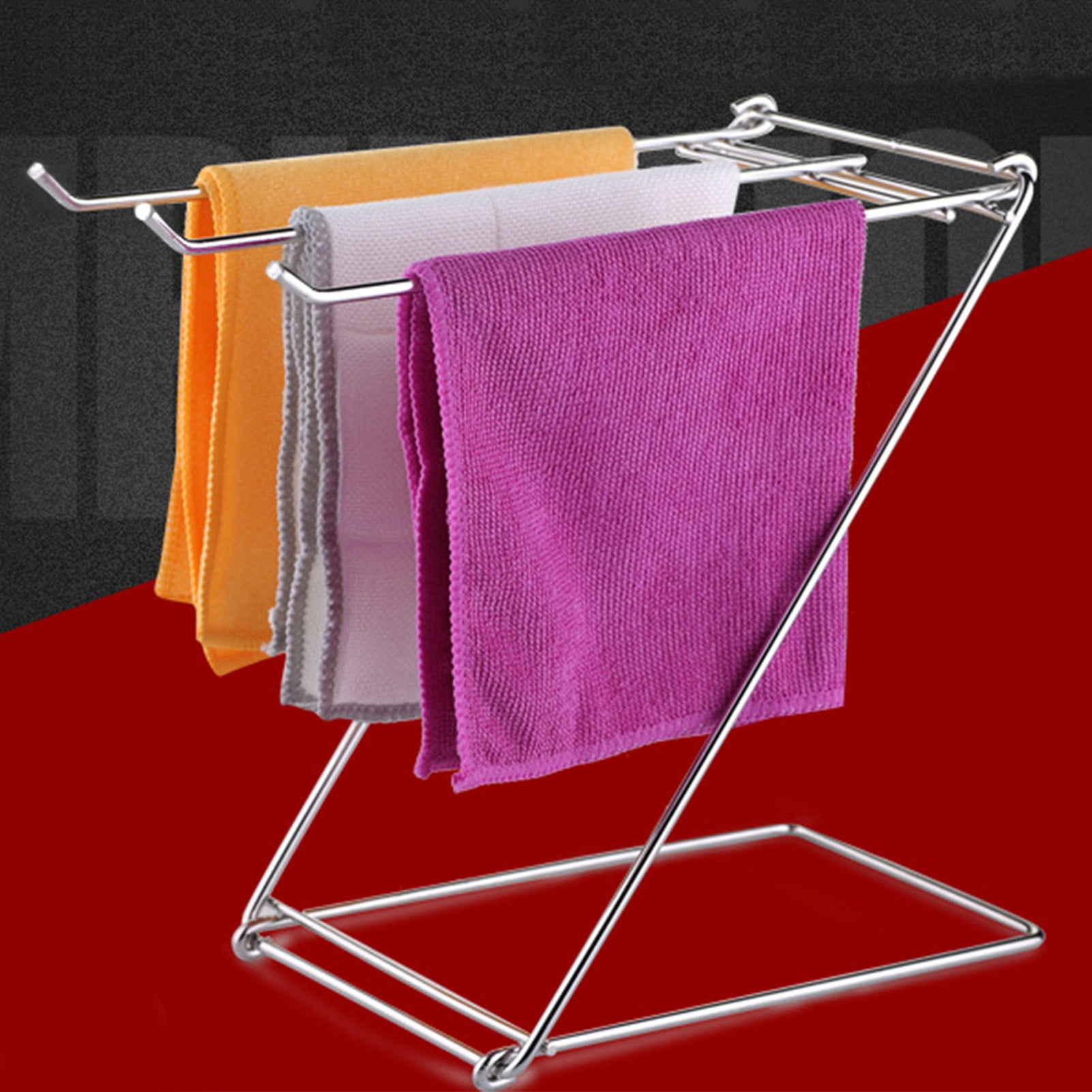 Click here for Estink Floor Towel Holder  Foldable Floor Towel Ra... prices
