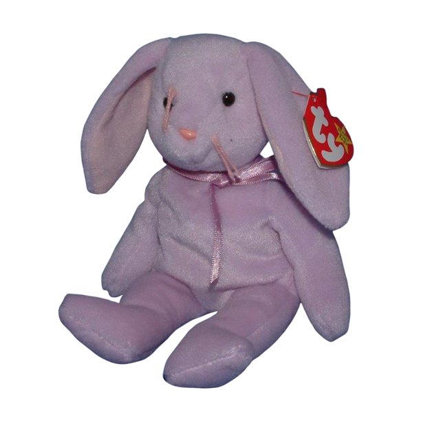 Ty Beanie Baby: Floppity the Rabbit | Stuffed Animal | MWMT - Walmart.com