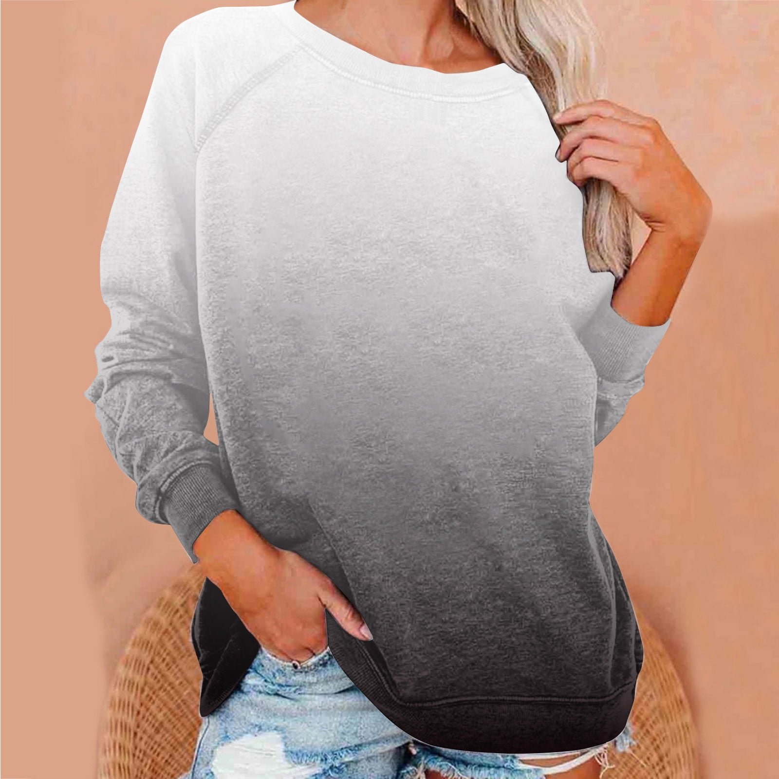 Click here for Chgbmok Womens Plus Size Tops Womens Autumn Winter... prices