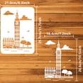 1pc Plastic Drawing Painting Stencils Templates for Painting on ...
