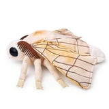 Silk Moth Plush Toy, Realistic Silk Moth Stuffed Animal Plush Toy Cute ...