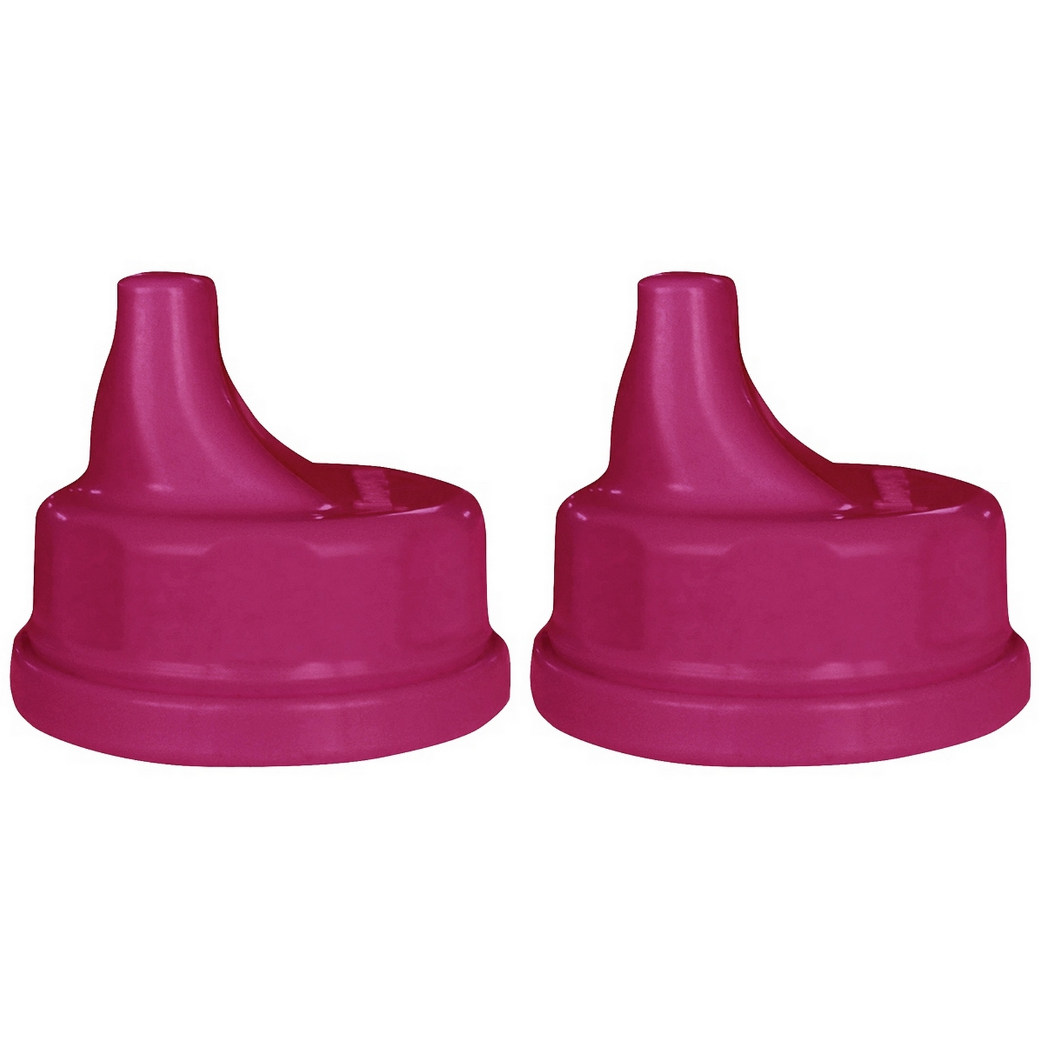 Lifefactory Sippy Caps for Baby Bottles - 2pk - Raspberry - Walmart.com