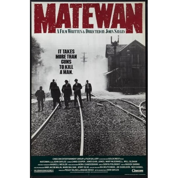 Matewan Movie Poster 12x16 Art Print on Metal Sign 12in x 16in Multi ...
