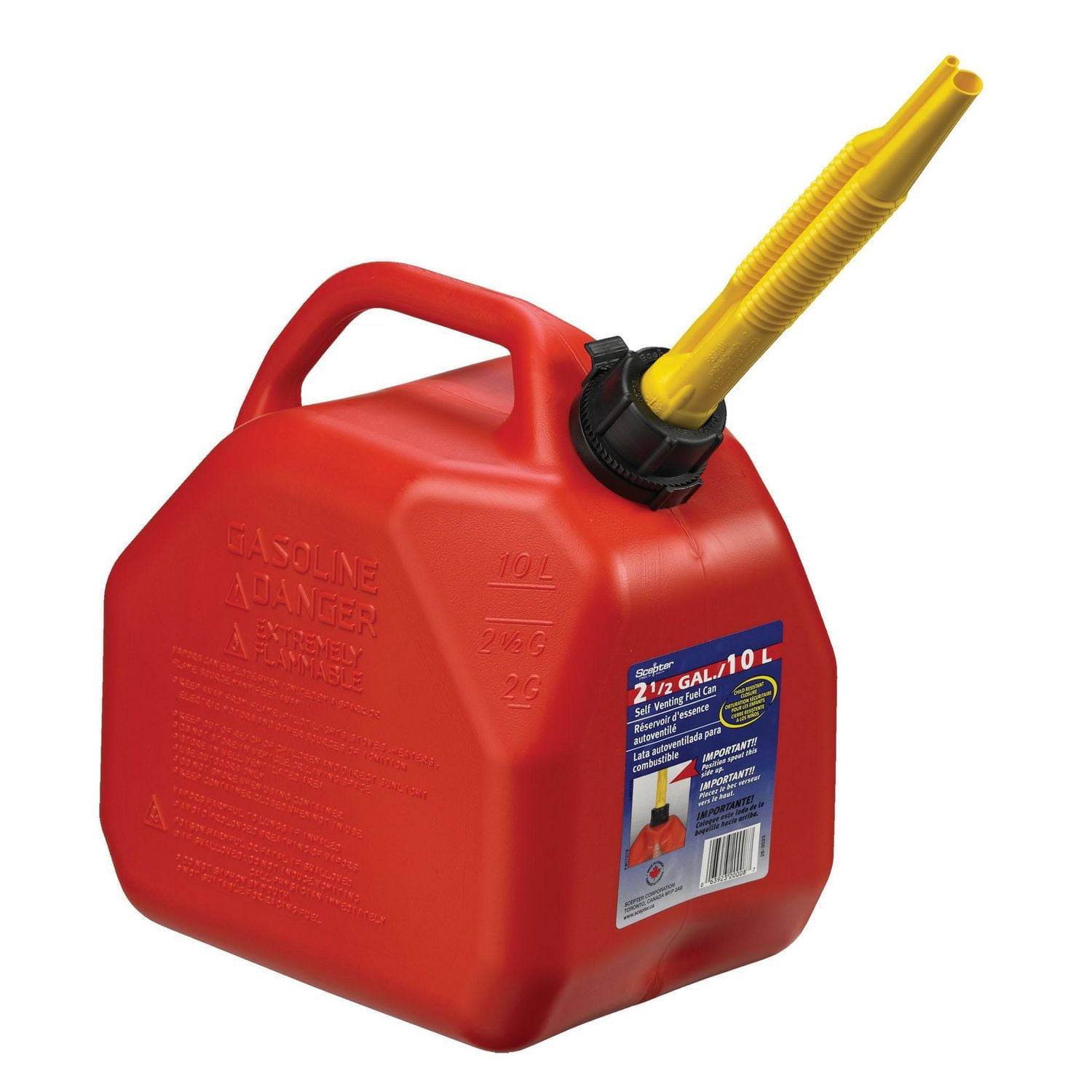 Click here for Scepter 10l Gas Can 10l prices