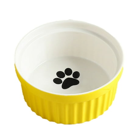 Pet food basin hanging fixed cat basin cat bowl cat food basin water ...