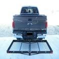 Tow Tuff 62 Inch Steel Cargo Carrier and Bike Rack Fits 2 Inch ...