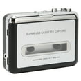 Cassette Player, USB Cassette Tape Player Clear ABS For PCs - Walmart.com