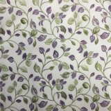 Ellis Curtain Clarice High Quality 2-Piece Leafy Branch Patterned ...