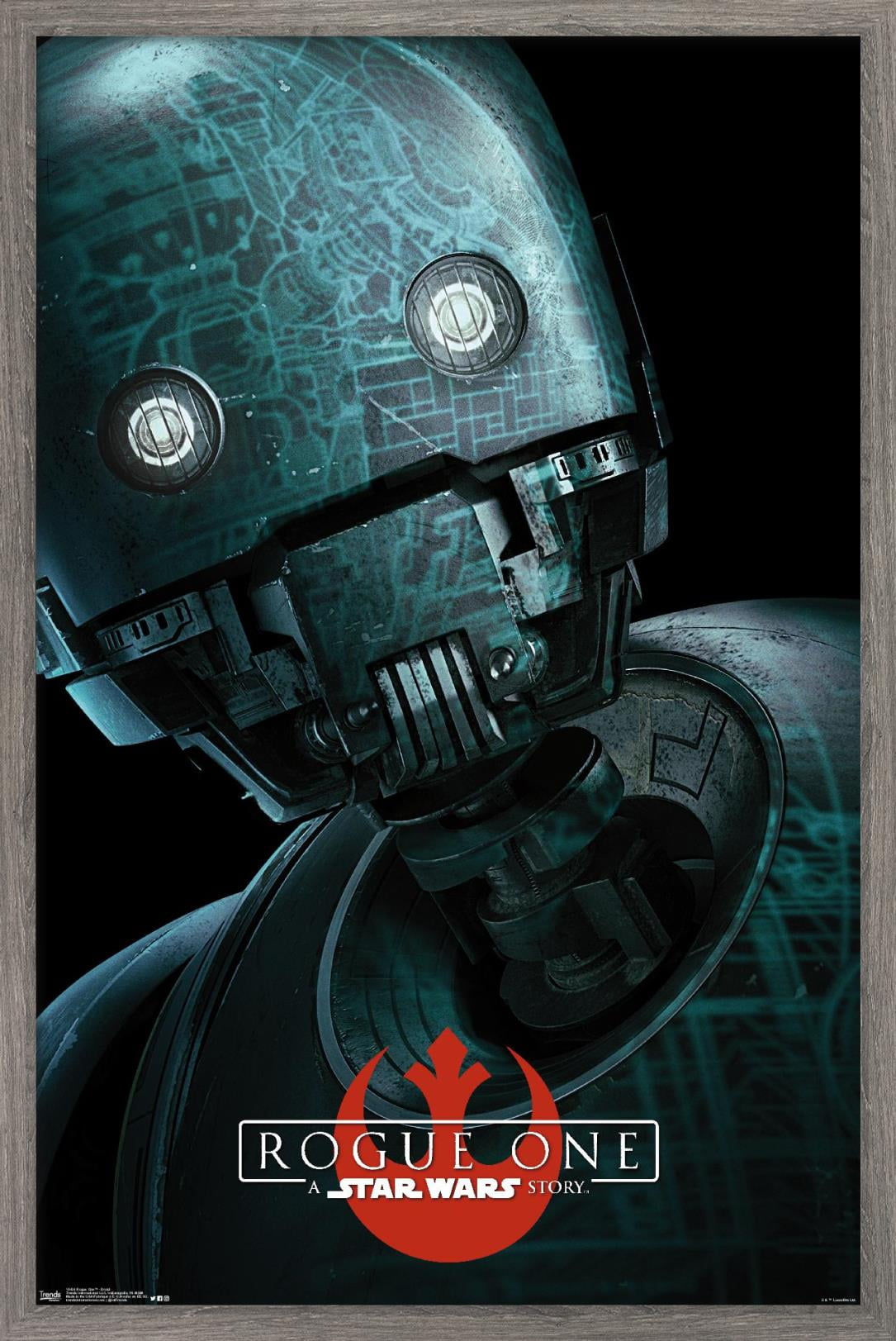 Star Wars: Rogue One - K2SO One Sheet Wall Poster, 22.375" x 34 ...